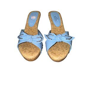 Bolaro by Summer Rio | Shoes | Bolaro By Summer Rio Blue Silver Studded ...